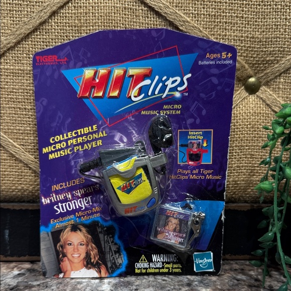 Vintage | Media | Tiger Hit Clips Micro Music System | Poshmark